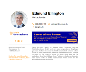 18 gute Beispiele für E-Mail-Disclaimer zur Inspiration