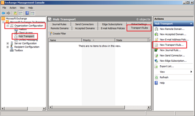 How to set up email disclaimers on Exchange Server