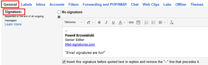 How To Add Image In My Gmail Signature The Meta Pictures