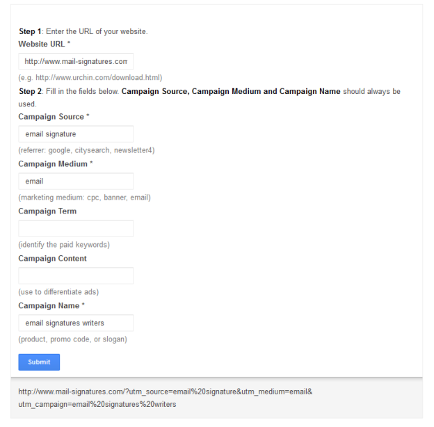 How to track marketing campaigns in email signatures