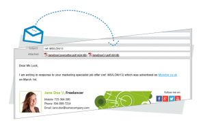 How to send a perfect job application by email