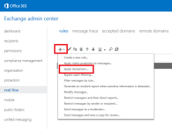 Company-wide email signatures & disclaimers in Microsoft 365