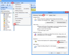HTML email signature setup in Outlook 2007