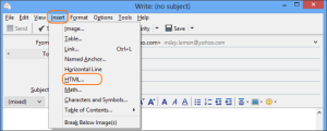 How to set up email signature in Thunderbird