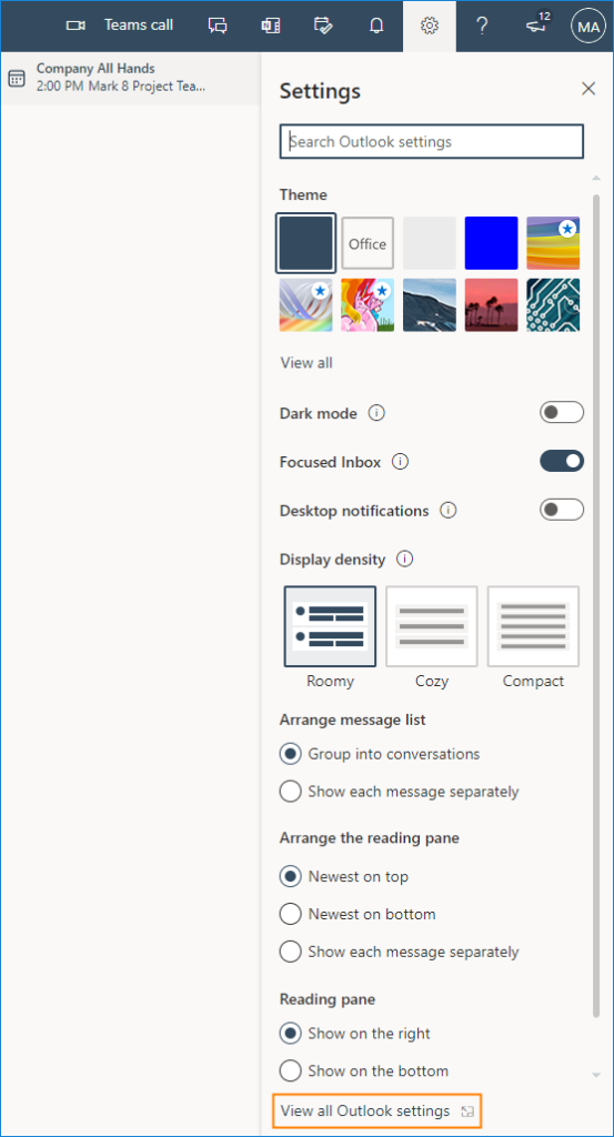 How to set up email signature in Outlook on the web?