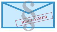 13 good email disclaimer examples - get your own email disclaimer