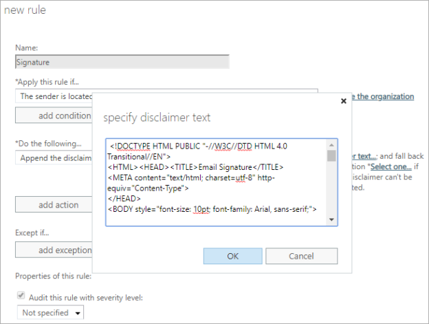 How to add a signature only to new emails in Microsoft 365?
