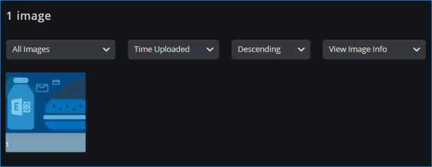 How to get a direct link to image and insert it into an email signature