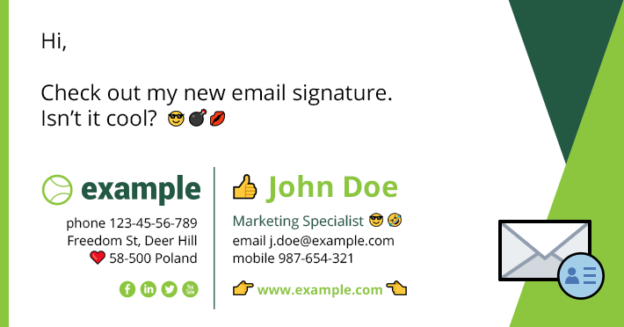 How to add emoji in email signatures (and why you shouldn't)