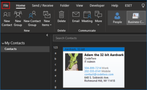 Vcards in email signatures & QR code VCards - why and how to use them?