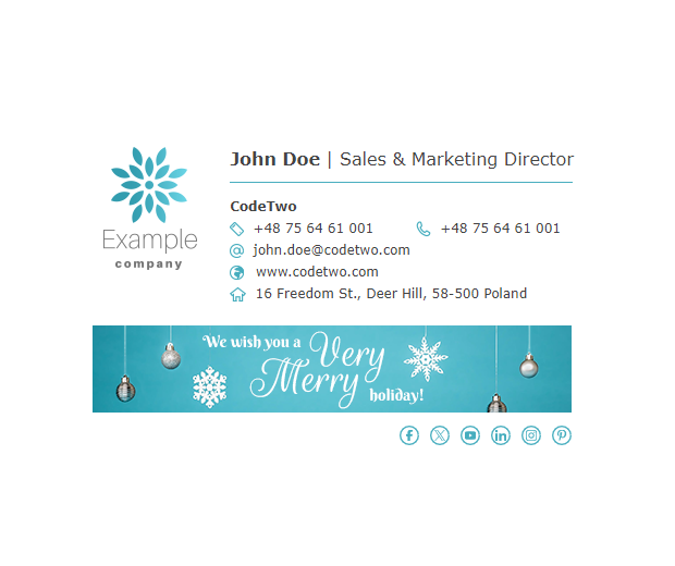 Holiday Signature Template It s Snowing Mail Signatures Holiday Signature Template It s Snowing Mail Signatures
