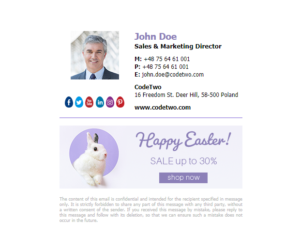 Best Easter and spring email signature templates and inspirations
