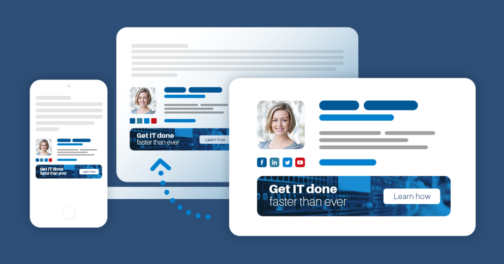 How to apply consistent and branded signature in business emails