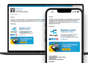 How to apply consistent and branded signature in business emails