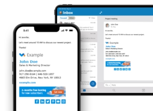 How to apply consistent and branded signature in business emails