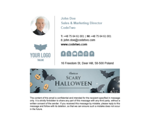 Download free email signature templates for Halloween
