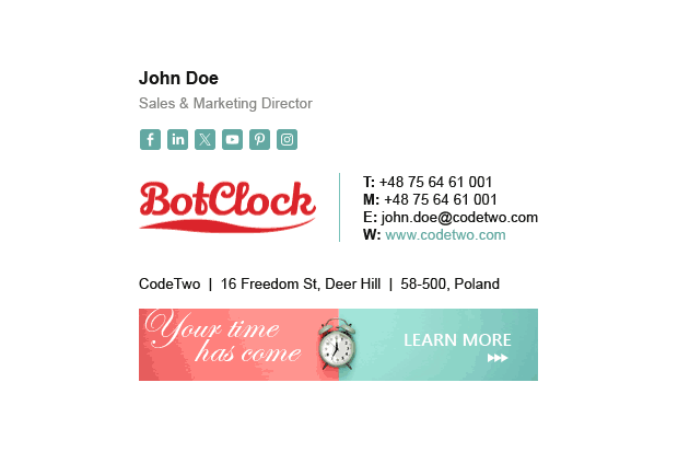 Animated GIFs in email signatures - the definitive guide