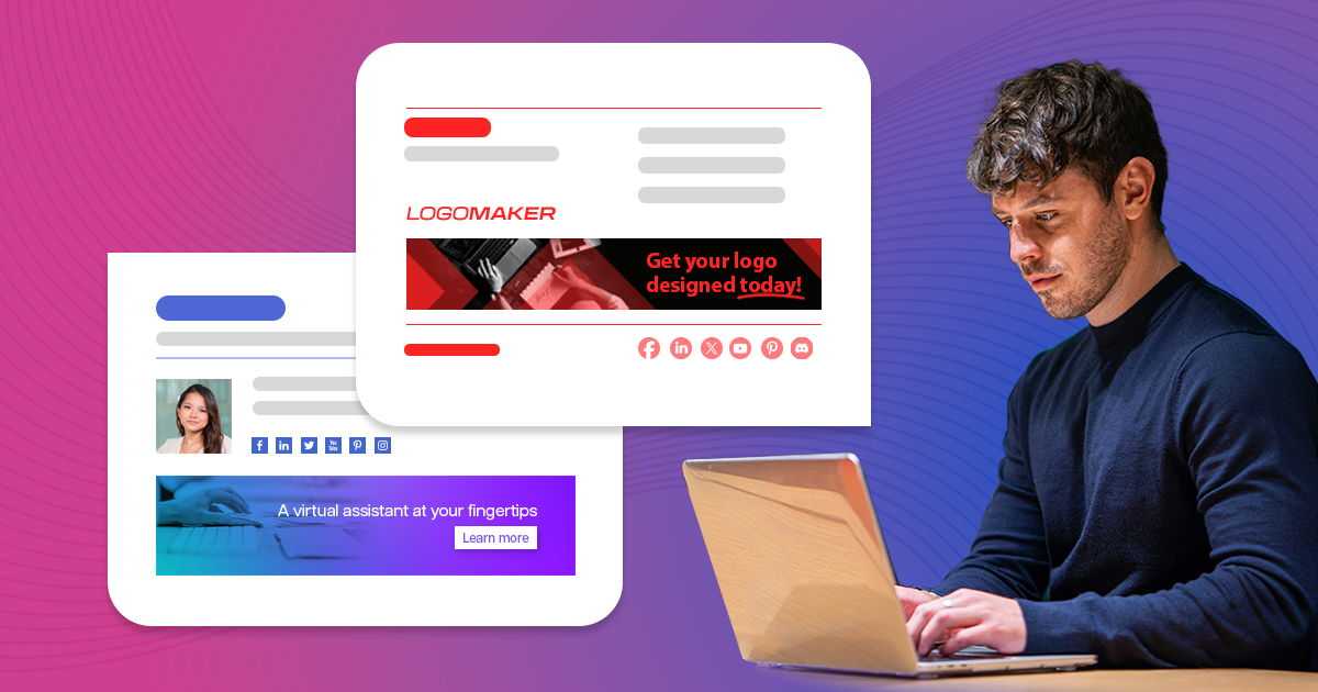 Free Freelancer email signature designs – take & use