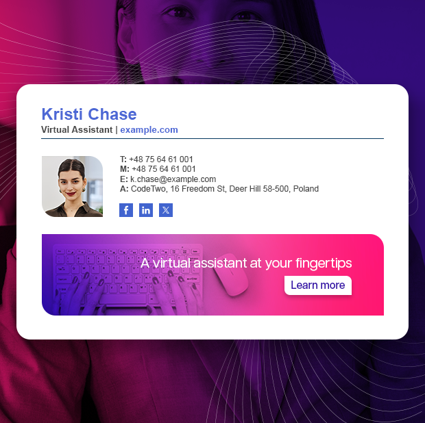 The best email signature examples for all purposes