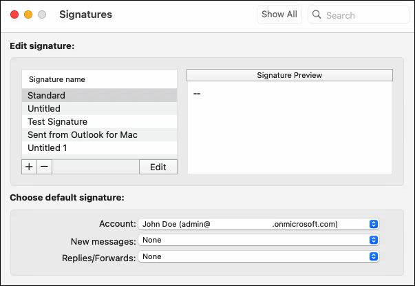 Create an email signature in Outlook for Mac in 10 steps