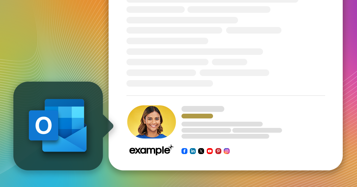 Best way to create an email signature for Outlook