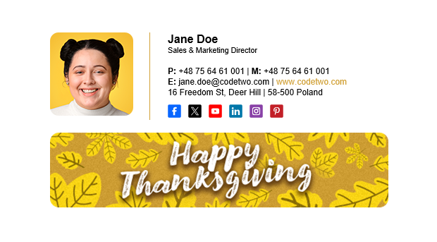 November Promo | mail-signatures.com